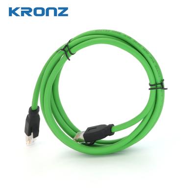 China Conector RJ45 Cat6A de 8 pines para conexiones seguras, cable Ethernet de TPU con protección IP20 en venta
