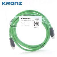 Quality Green Flexible TPU Grip RJ45 Connectors 48V Industrial Automation Connectors for sale