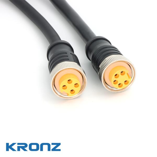 Quality IP67 Waterproof Circular Connector 7/8" With 4×0.15 (4×16AWG) Wire Gauge for sale
