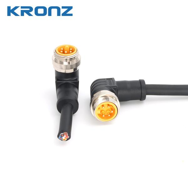 Quality Industrial Automation Circular 7/8" Connectors Thread Type Unhielded Connectors for sale