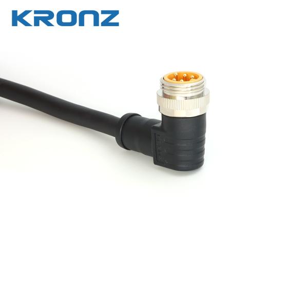 Quality Industrial Automation Circular 7/8" Connectors Thread Type Unhielded Connectors for sale