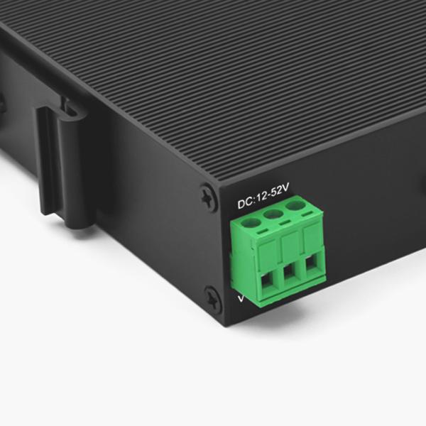 Quality Industrial Unmanaged 5 Port Network Switch 512 Kbit 8 Pin DIN rail Or wall for sale