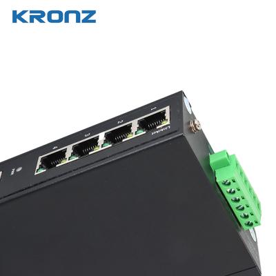 China 1.2Mbit 5 Port Gigabit Ethernet Switches IP40 Protection For Speed Data Transfer for sale