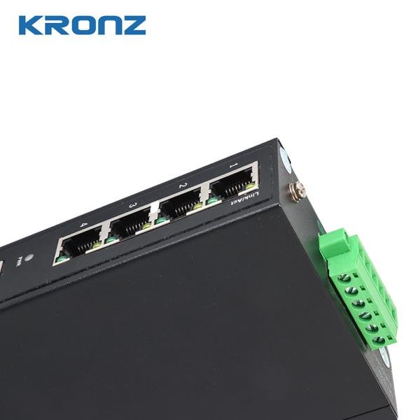 Quality 1.2Mbit 5 Port Gigabit Ethernet Switches IP40 Protection For Speed Data Transfer for sale