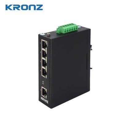 China 1.2Mbit 5 Port Gigabit Ethernet Switches IP40 Protection For Speed Data Transfer for sale