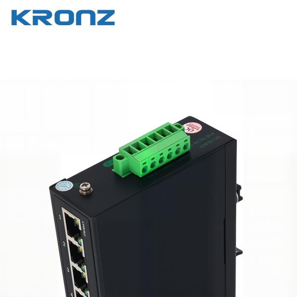 Quality Industrial Rugged Network Ethernet Switches IP40 2K MAC Address And 300 MTBF for sale