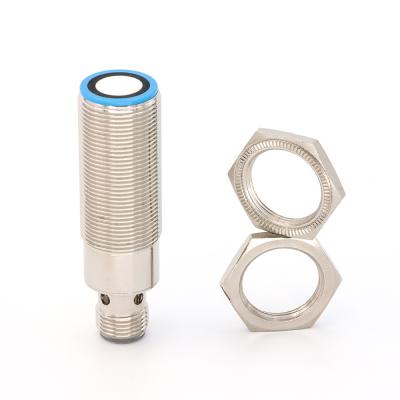China 5 Pin M12 Connector Industrial Ultrasonic Sensor 30-300mm Detection Range Te koop