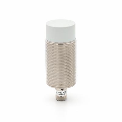 China Non Flush Inductive Proximity Sensors PNP NO 22mm IP67 M12 Connector 10 - 30VDC for sale