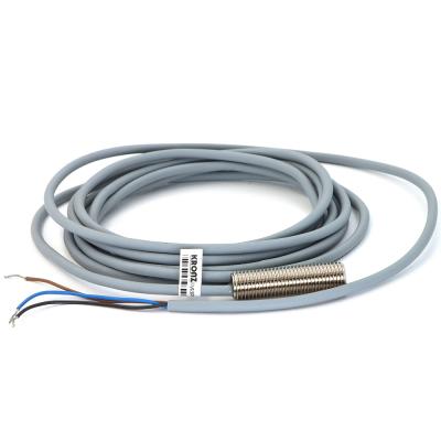 China Cylindrische M8 Inductieve Sensor NPN NC 10-30VDC 3mm Sensing Range LED Display Te koop