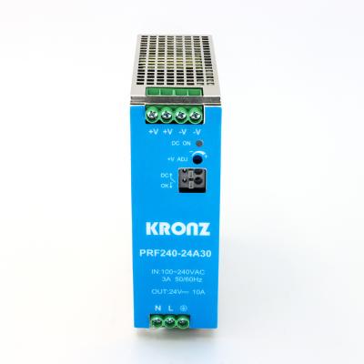 China 240W AC/DC Industriële Voedingen Actieve PFC Rail Gemonteerd Te koop