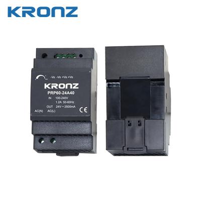 China Din Rail Industriële Stroomomvormer 60W Uitgangsvermogen 15V / 4A Te koop