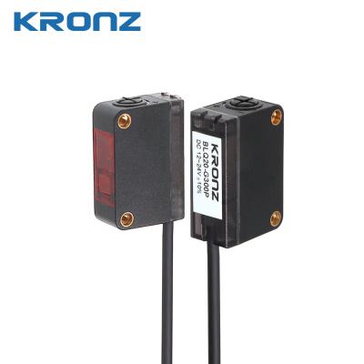 China 12 - 24V DC Photoelectric Sensors Diffuse Reflection 40 - 300mm Sensing Range for sale