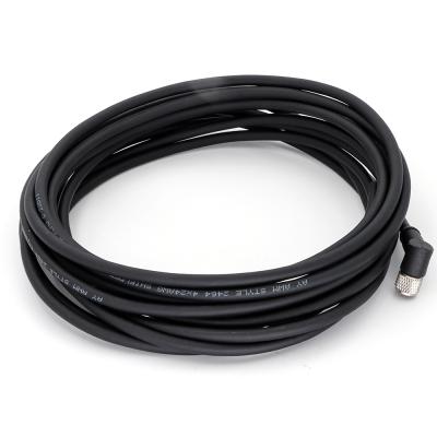 China KRONZ Pre-Assembled Female Angled M8 Circular Connector with IEC 61076-2-101 Standard for sale