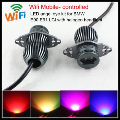 Китай RGBW Cree 20W LED Angel Eye Light Halo Lamp marker For BMW E90 E91 LCI Halogen Headlight продается