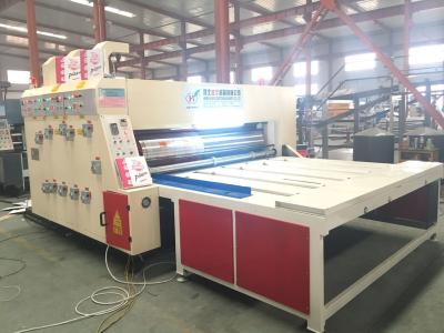 China HY-A series semi-auto corrugated box flexo printer slotter(die cuter) machine for sale