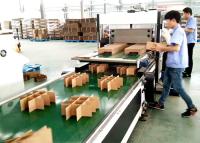 China HYCGJ Series Automatic Cardboard Partition Assembler Machine with 120-900mm Width Range and 1.5-8mm Cardboard Thickness for sale