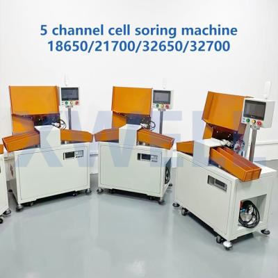 中国 5 Channels Automatic Sorting Machine LCD Screen For Cylindrical Lithium Batteries 販売のため