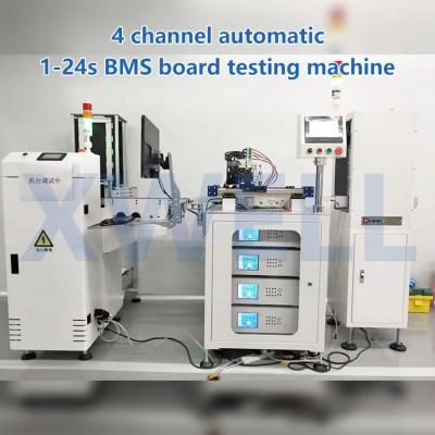 China Semi Automatic BMS Tester Power Lithium Battery Pack Protective Board Testing Machine for sale