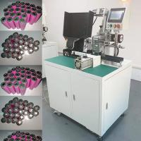 China Automatic Cylindrical Cell Battery Padding Machine 220V 4800pcs/hour with 1000x700x1630mm Dimensions for sale