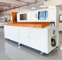 China Automatic Cylindrical Internal Resistance Lithium Cell Sorting Machine 21 Channel for sale