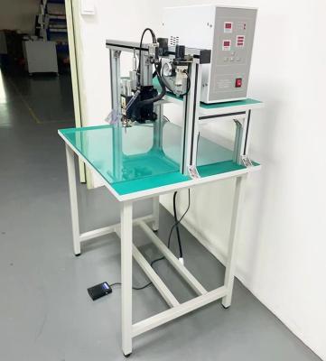 China Manual Foot Pedal Table Gantry Spot Welding Machine For 21700 26650 32700 18650 Battery for sale