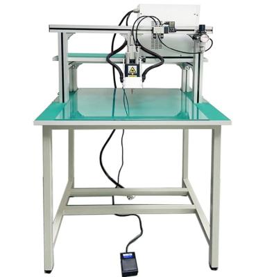 China 18650 21700 Cell Gantry Manual Battery Pack Electrode Welding Machine Spot Welder for sale