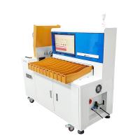 China Cylindrical Battery Cell Sorter Lithium Ion Battery Scan Code Sticker Sorting Machine for sale