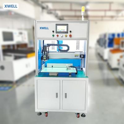 China Single Side Cylindrical Battery Spot Welder Machine With Rotary Welding Head for sale