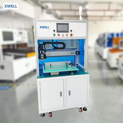 China Single Side Automatic CNC Rotary Welding Head Electric Battery Pack Spot Welding Machine Plant For Li ION Battery Pack for sale