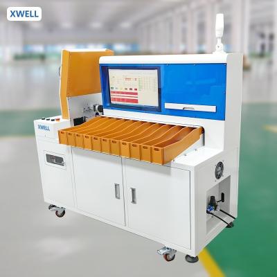 China Battery Sorting Machine Automatic 11 Channel IR Voltage Cell Sorter For Cylindrical Battery Pack18650 21700 for sale