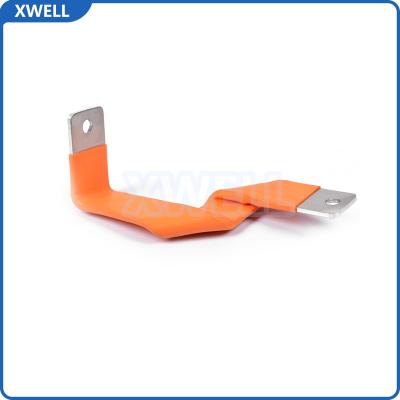 China Custom Laminated Flexible Busbar Flexible Insulated Copper Busbar EV Car Busbar Battery Busbar for sale