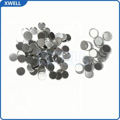 China Customizable 304/316 Stainless Steel Cases for CR2016/CR2025/CR2032 Button Battery Sets – Choose Between Smooth Surface or Custom Engraving for sale