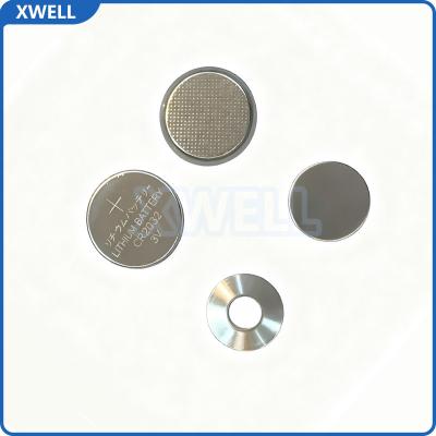 China Customizable 304/316 Stainless Steel Cases for CR2016/CR2025/CR2032 Button Battery Sets – Choose Between Smooth Surface or Custom Engraving for sale