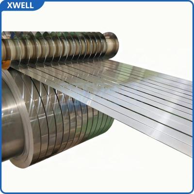 中国 高強度で滑らかな表面を持つリチウム電池パック組成のためのステンレス鋼ベルトと完成したストライプ 販売のため