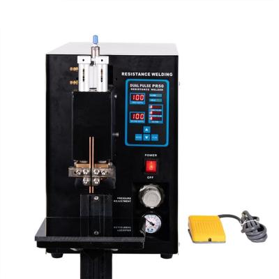 China 60HZ Lithium Battery Spot Welding Machine , Manual 32650 Battery Tab Welder for sale