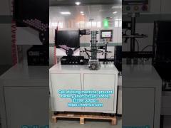 Todos en baterías cilíndricas de una de la batería clasificadora de la etiqueta engomada empapelan pegar la máquina