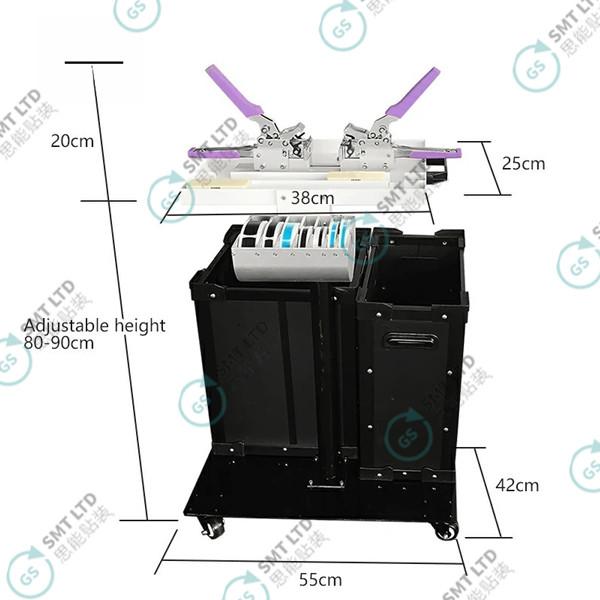 Quality Removable Double ESD SMT Splicing Cart SMT Trolley GSK700 for sale