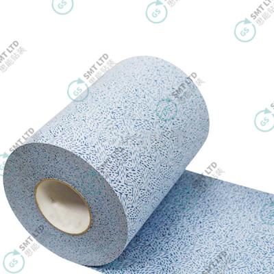 China Blue Bark Pattern Absorbent Paper Pattern Clean Paper Oil Wipe 25*38 Industrial Large Roll Paper for sale