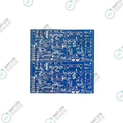 China Upgrade Your PCB Manufacturing with Double-Sided Blue Oil Security Board for sale