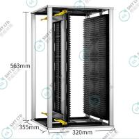 China SMT Loading and Unloading Rack 355×320×563mm Anti-Static PCB Material Storage Frame for sale