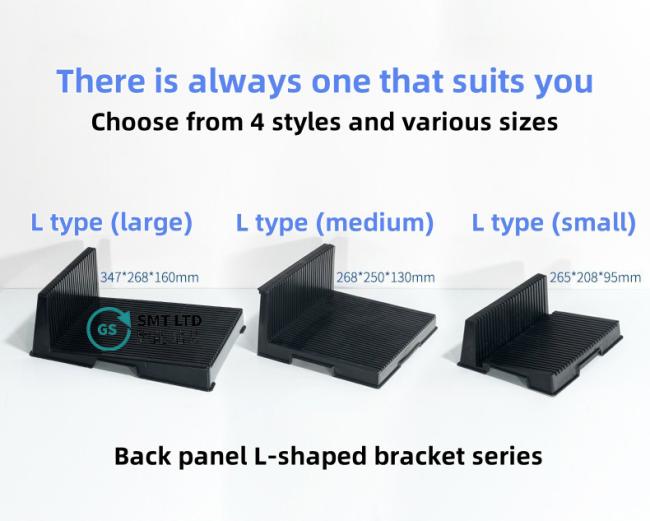 pcb tray esd shelf storage turnover rack back l-type series