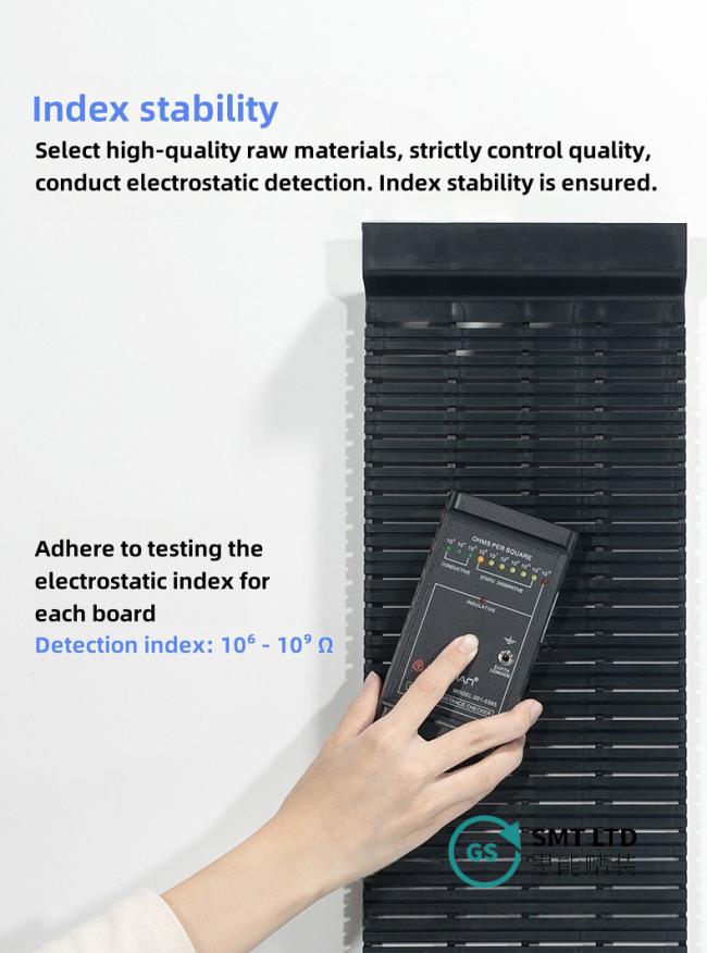 pcb tray esd shelf storage turnover rack index stability