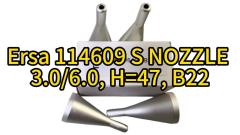 Ersa Selective Wave Solder 114609 S NOZZLE 3.0/6.0, H=47, B22 #nozzle