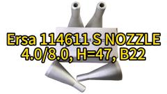 Ersa Selective Wave Solder 114611 S NOZZLE 4.0/8.0 H=47 B22 #nozzle