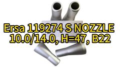 Ersa Selective Wave Solder 119274 S Nozzle 10.0/14.0 H=47 B22 #smt #nozzle