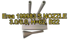 Ersa Selective Wave Solder 199983 S Nozzle 3.0/6.0 H=62 B22 #smt #nozzle