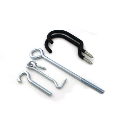 China J Type Foundation Bolt M16-M120 Zinc Plated J Bolt HDG J shape hook Bolt for sale