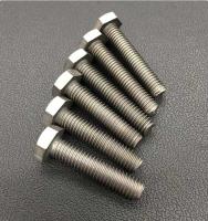 China ISO9001 High Precision Titanium Hex Bolts Threaded Left Hand Thread Bolts for sale