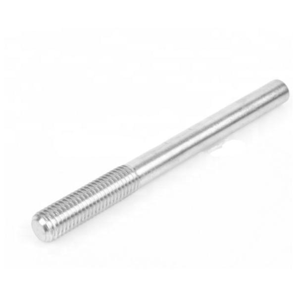 L'extrémité simple d'acier inoxydable cloute le tube en plastique en acier Rods de doigt de Rod Double End Studs Metal