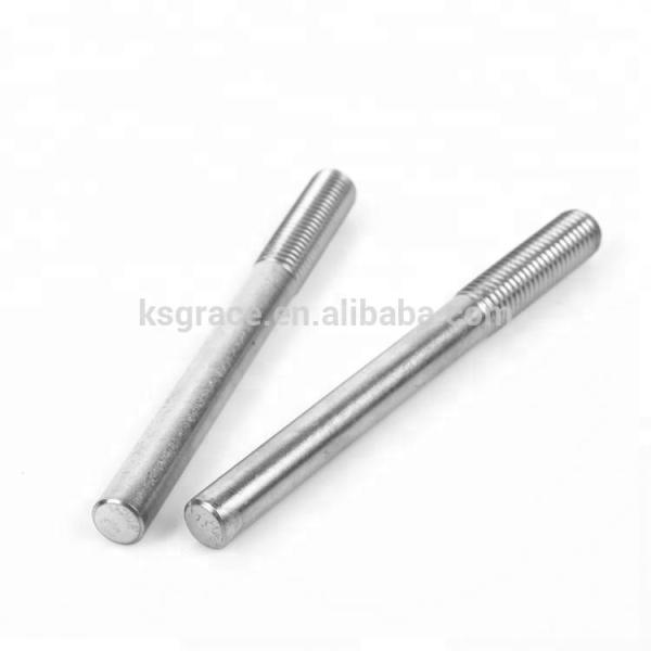 L'extrémité simple d'acier inoxydable cloute le tube en plastique en acier Rods de doigt de Rod Double End Studs Metal